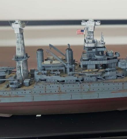 トランペッター 1/700 アメリカ海軍 BB-44 カリフォルニア 1941