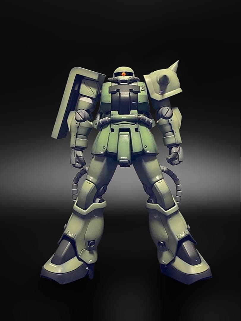 ガンプラ HGUC 1/144 ザクIIF2型 全塗装改造品