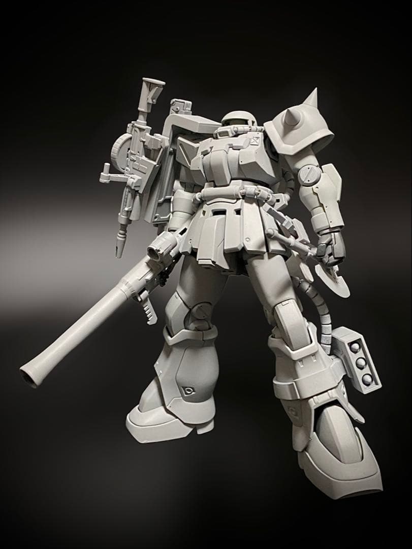 ガンプラ HGUC 1/144 ザクIIF2型 全塗装改造品