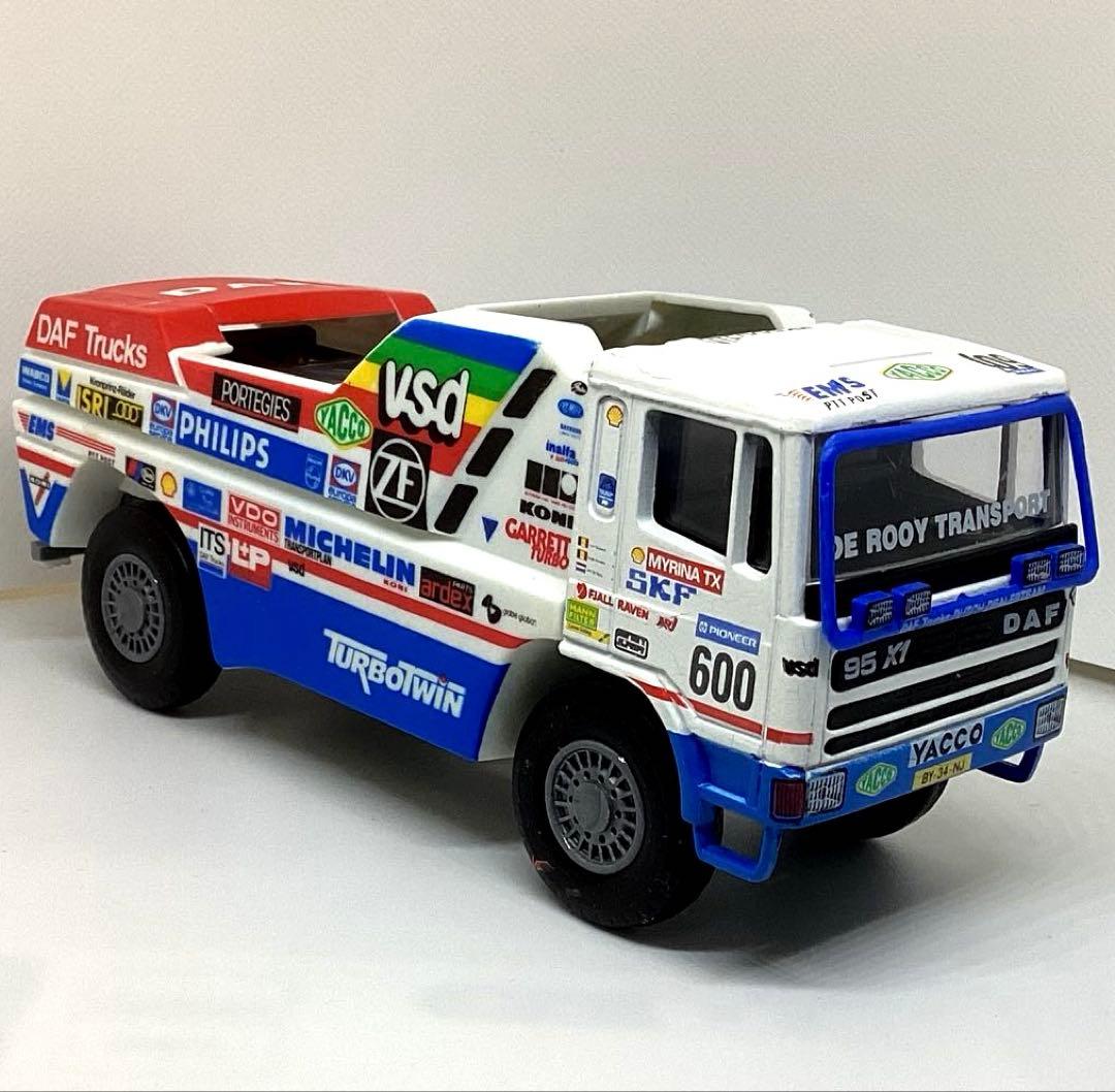 DAF Trucks ターボツイントラックパリダカ '88 ミニカー国内未導入品