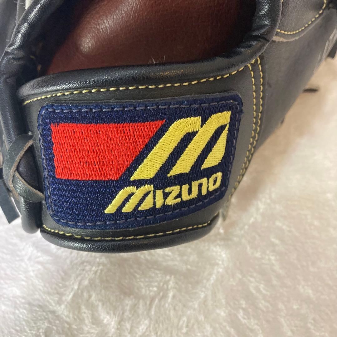 【美品】旧ロゴ ミズノMizuno 軟式 グローブ 右投げ LITE FLEX