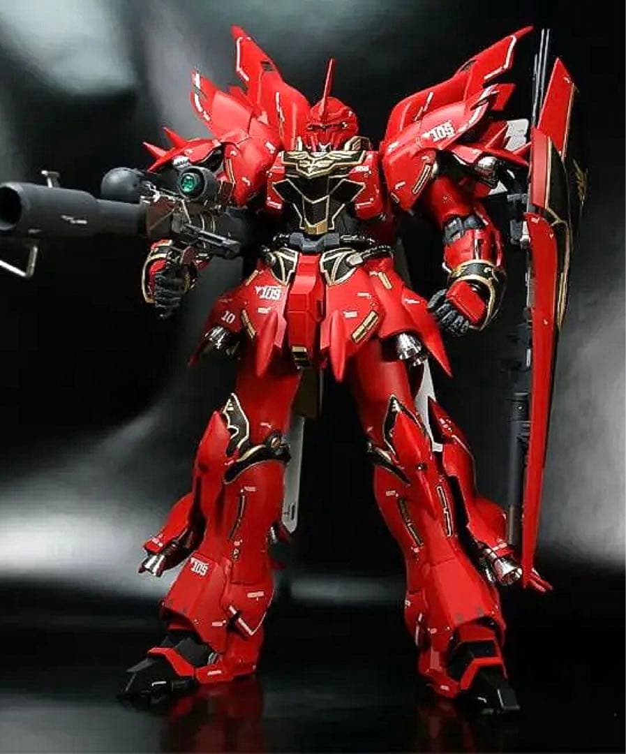 訳あり完全改修★ シナンジュVer.Ka MG 1/100 MSN-06S