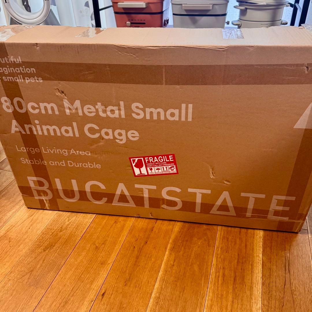BUCATSTATE 小動物 ハムスター 爬虫類 飼育ケージ 80cm