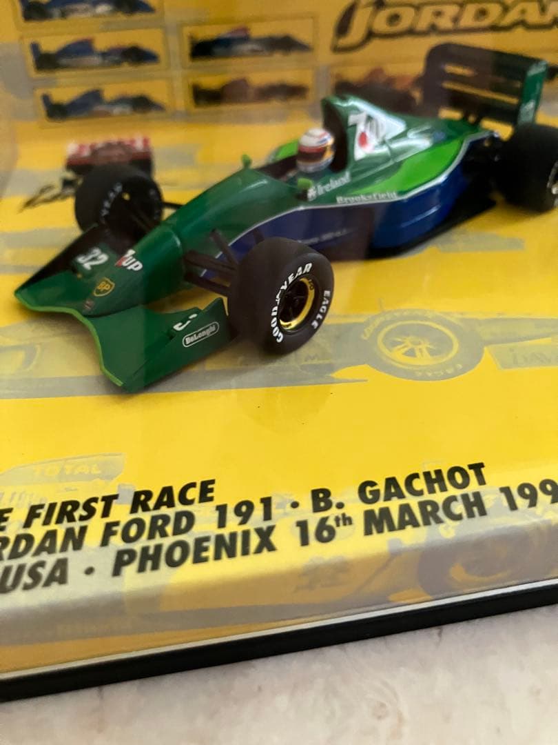 ミニチャンプス　F1 1/43 JORDAN1991&JORDAN2005