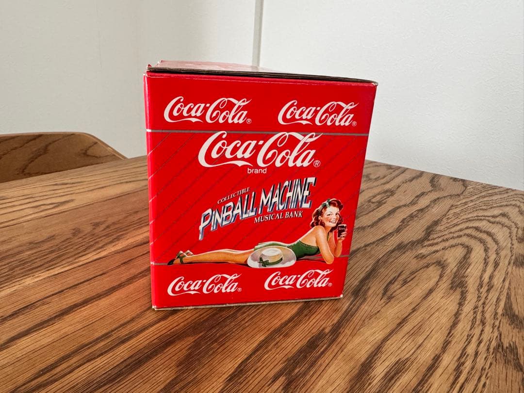Coca-Cola コカコーラ　ピンボール型　貯金箱アンティーク