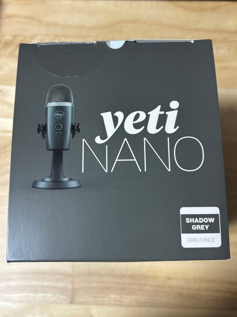 Blue Yeti Nano 高品質USBコンデンサーマイク（シャドーグレー）