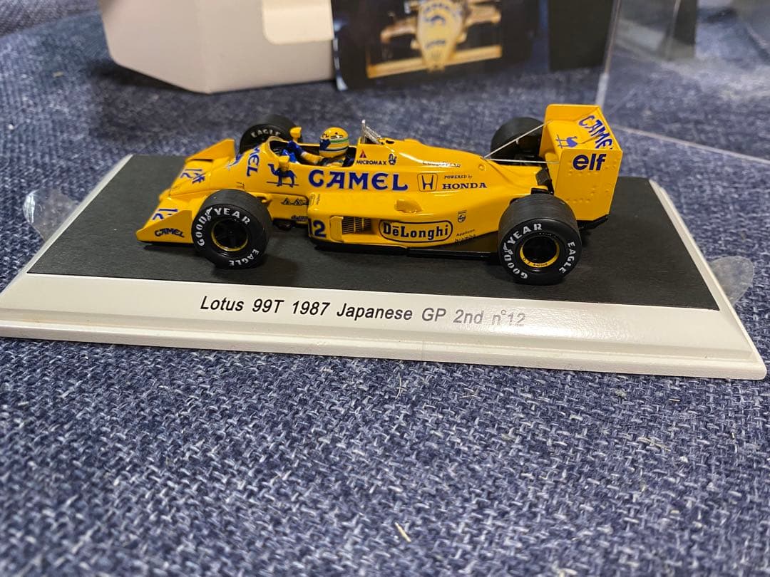 1/43 ロータスホンダ99T #12 日本GP 1987 アイルトンセナ付