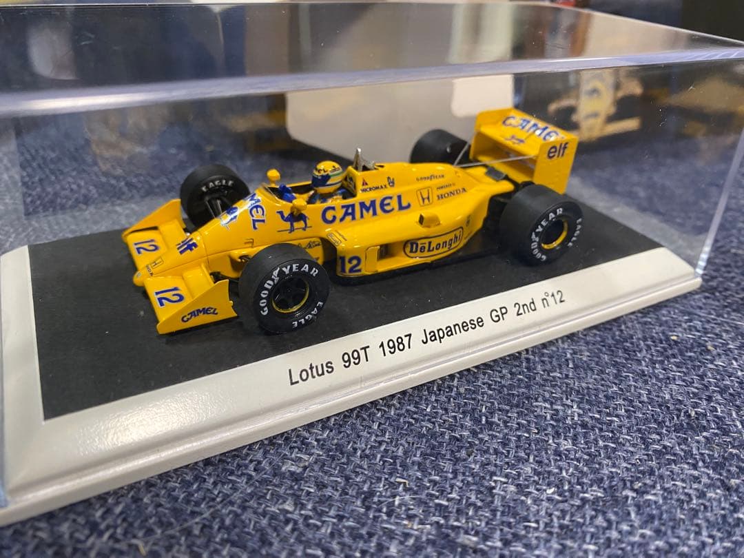 1/43 ロータスホンダ99T #12 日本GP 1987 アイルトンセナ付