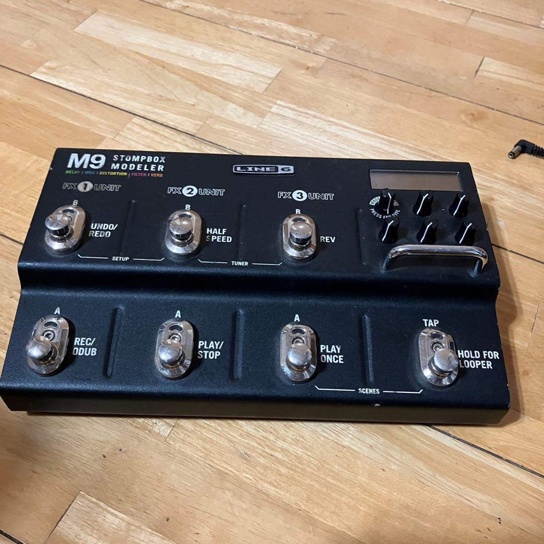 LINE6 M9 Stompbox Modeler アダプター付