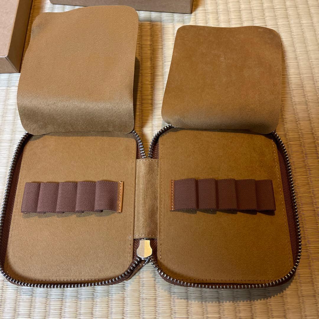Galen Leather Co. ハンドメイド筆箱 A5サイズ
