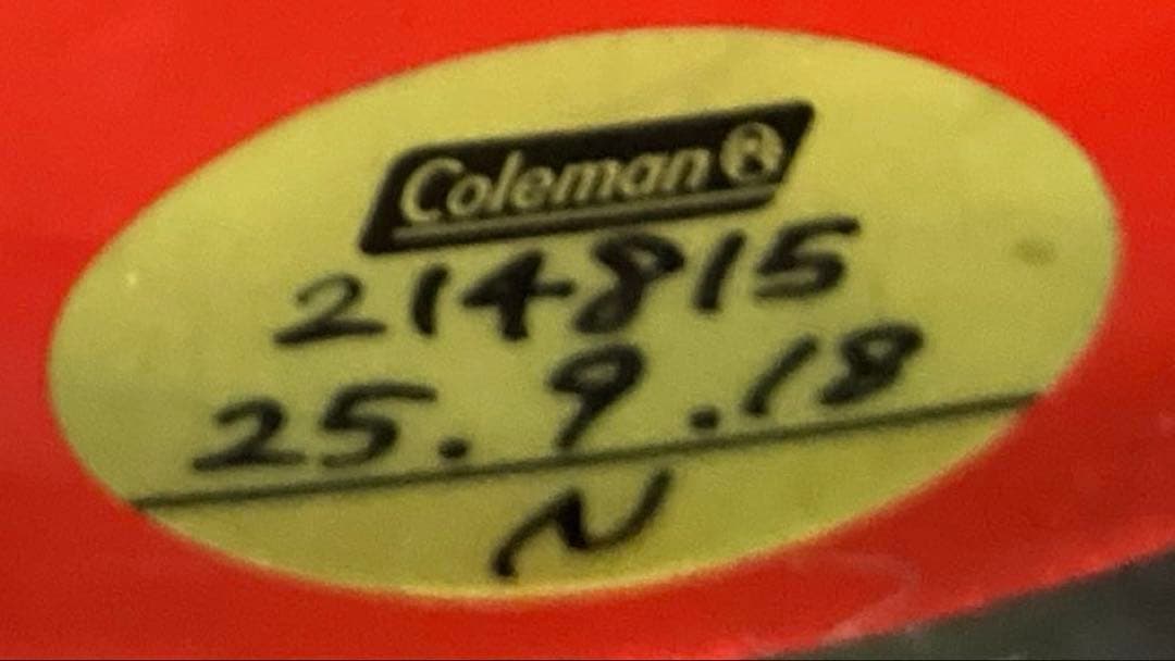 コールマン200A (パテペン) 1966年 1月製　ケース付