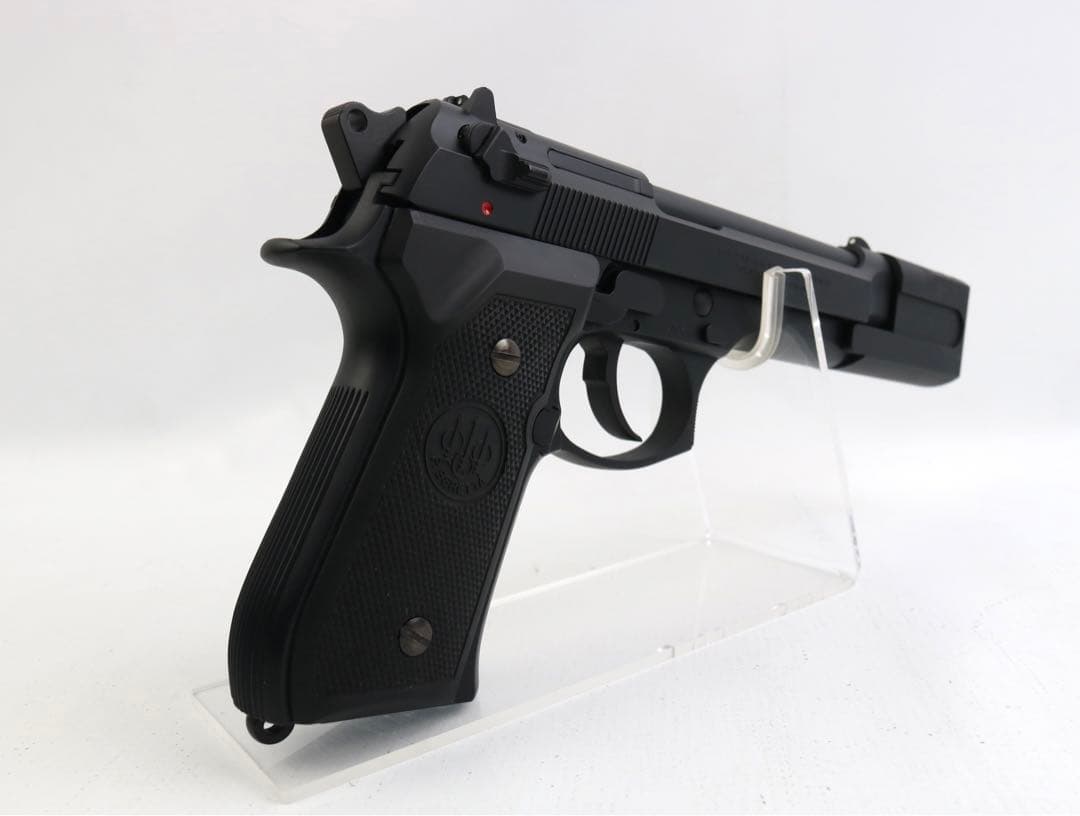 希少 極美品 WA ベレッタ M92FS LEON サイレンサー HW ガスガン
