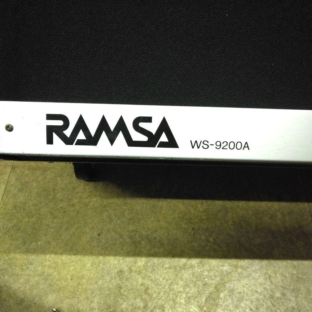 激レア品！ RAMSA WS-9200A　フロアモニタースピーカー①