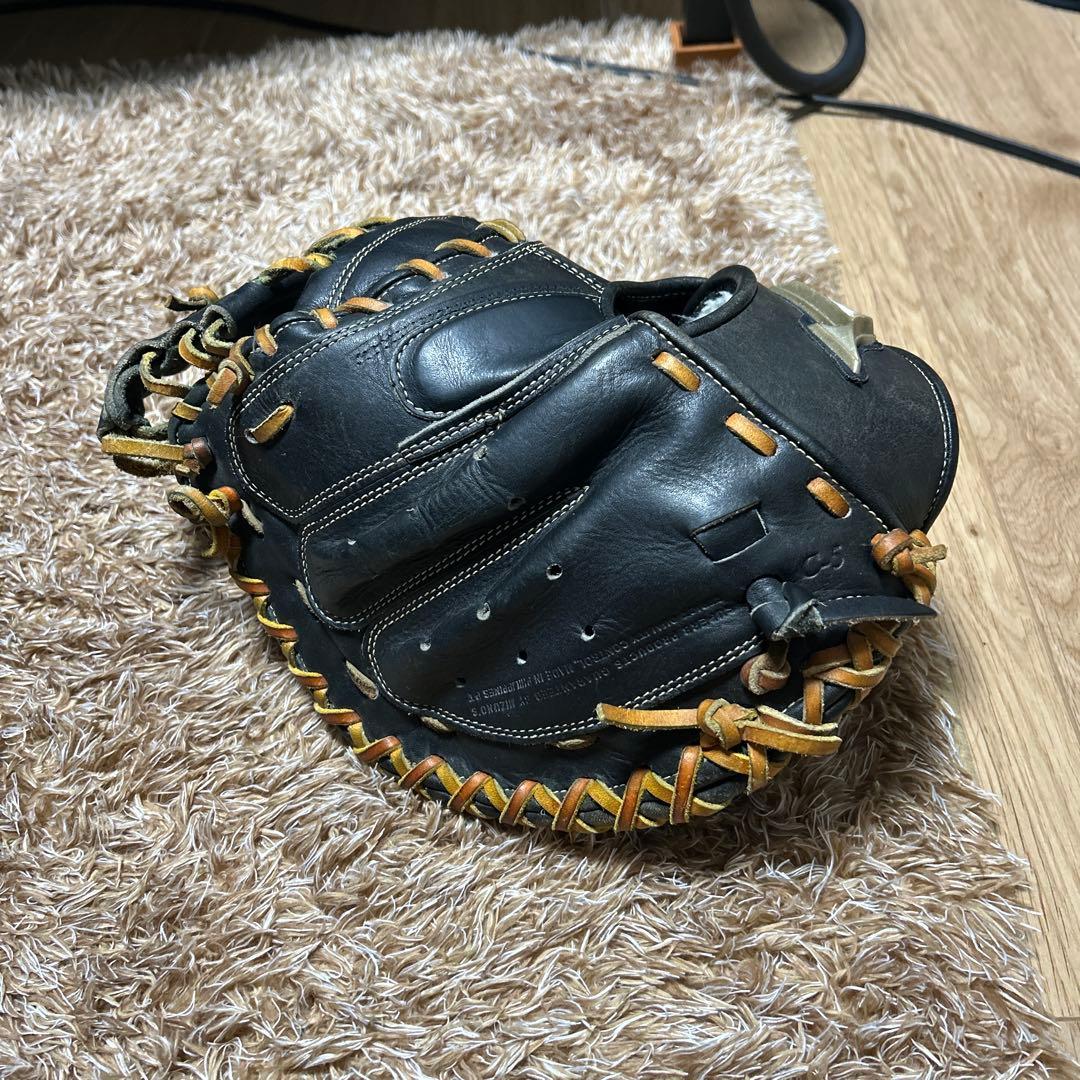 Mizuno 軟式野球グローブ 黒