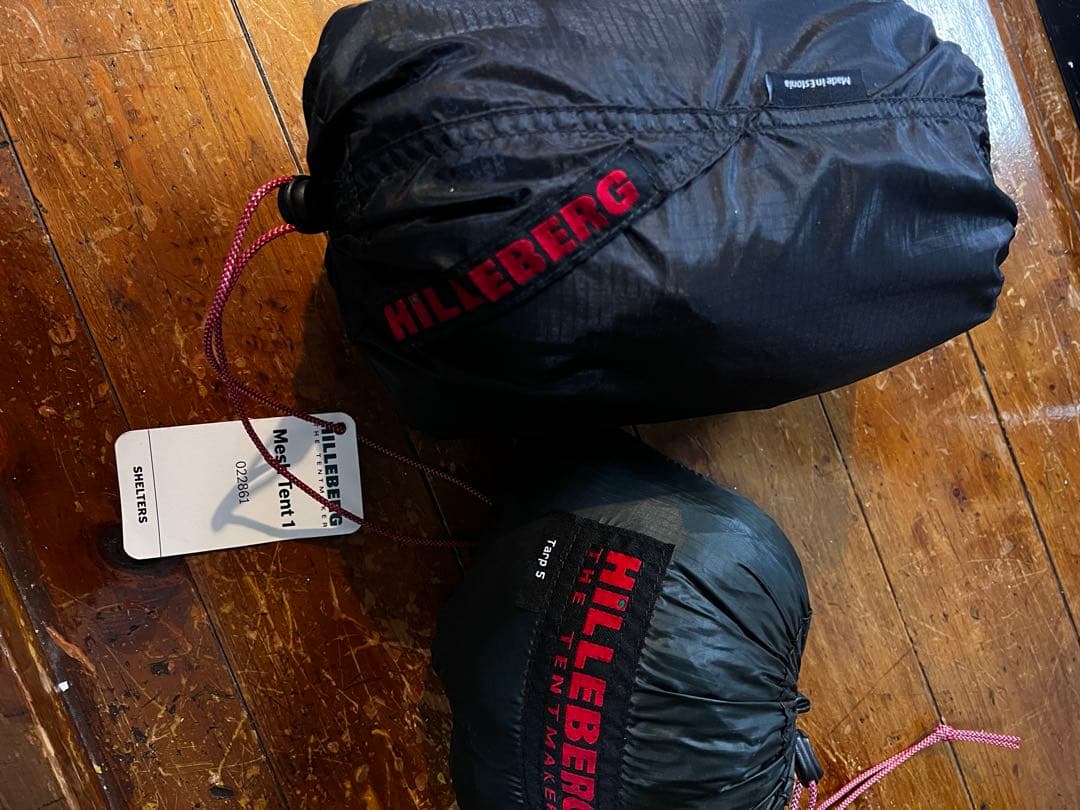 HILLEBERG メッシュテント1 タープ5UL