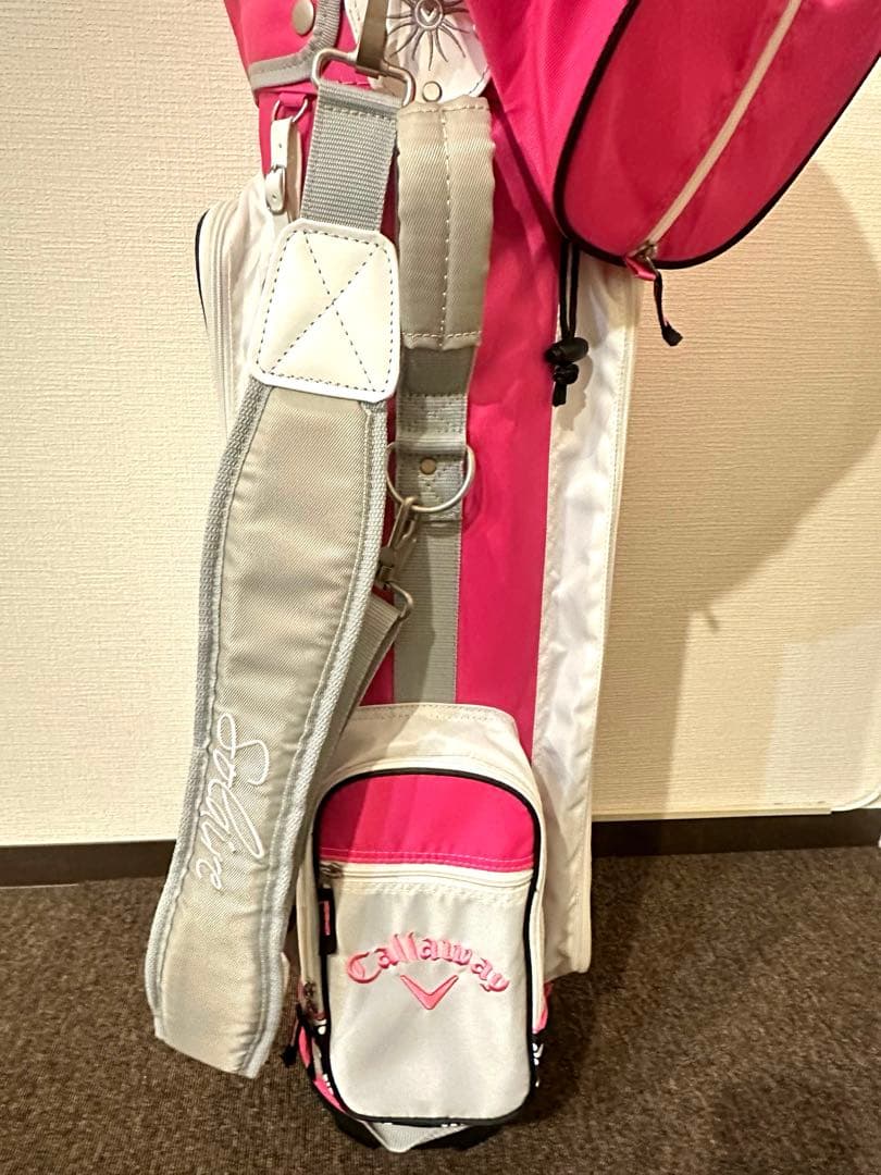 今だけ値下げ❗️Callaway solaireゴルフクラブバッグ ピンク