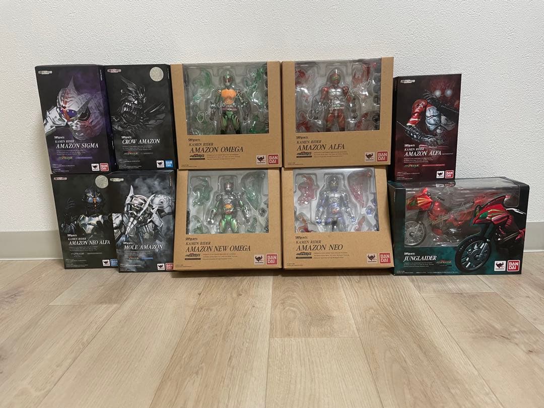 【中古美品】S.H.Figuarts 仮面ライダーアマゾンズ まとめ