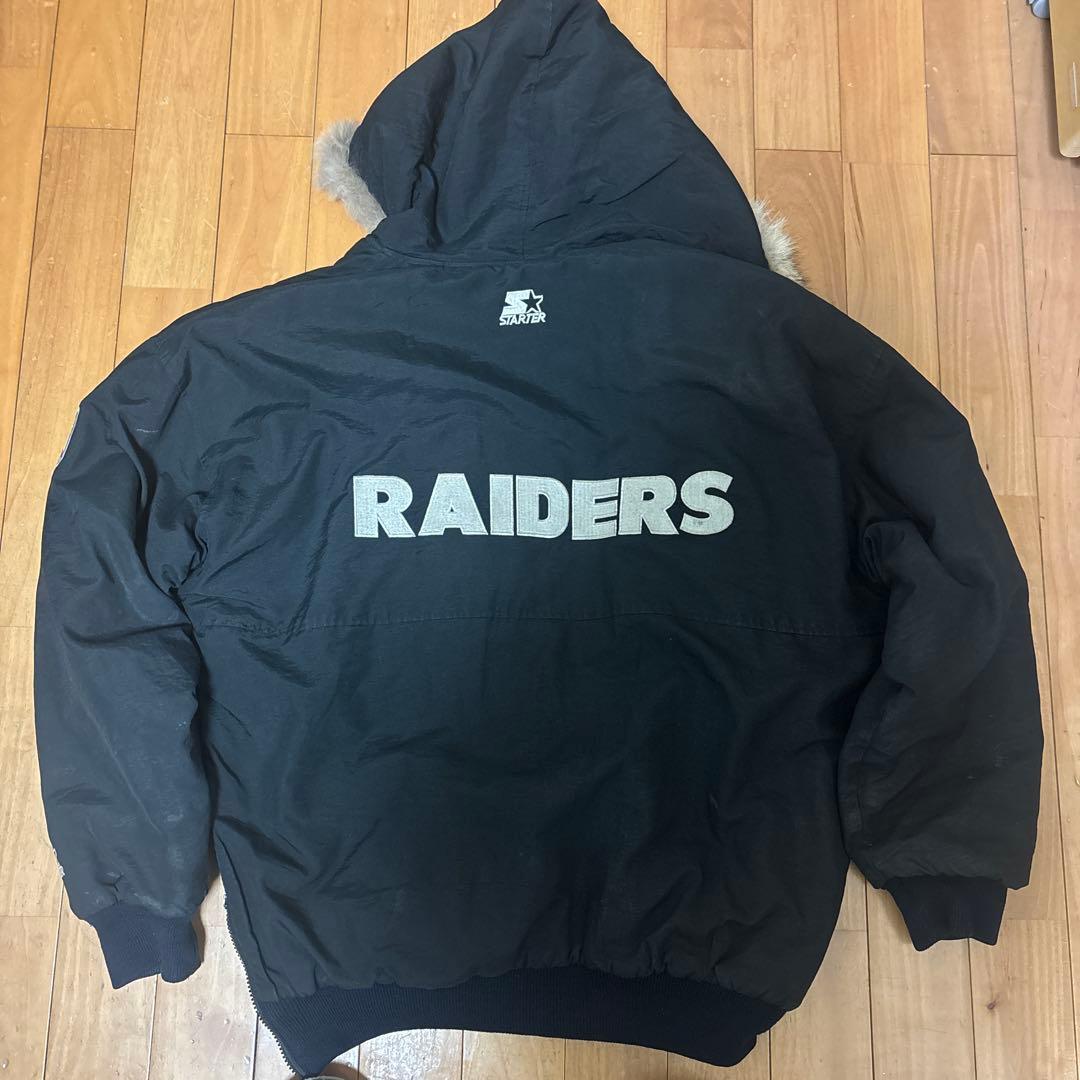 Raiders Starter ジャケット ブラック 90s 即購入お願いします
