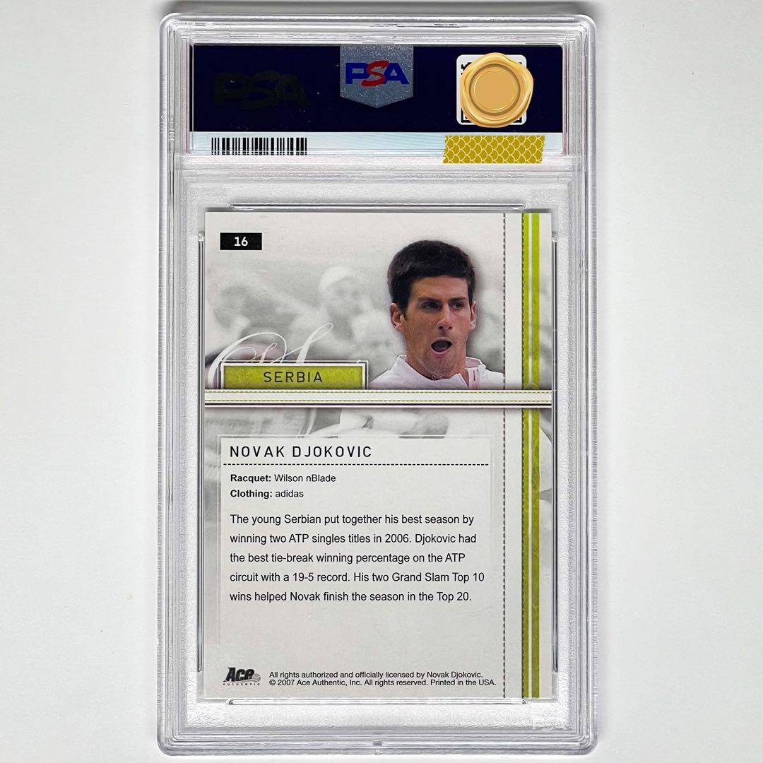 2007 レアPSA10‼️ルーキーカード　NOVAK DJOKOVIC RC