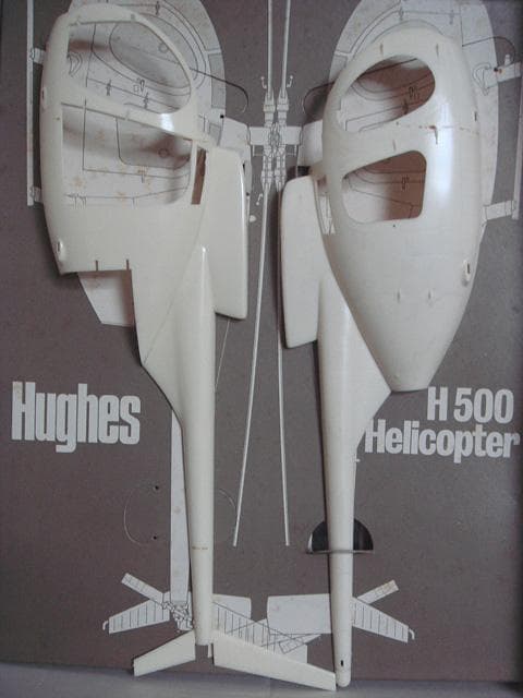 ニチモ 1/20 ヒューズ H500 nichimo Hughes H-500