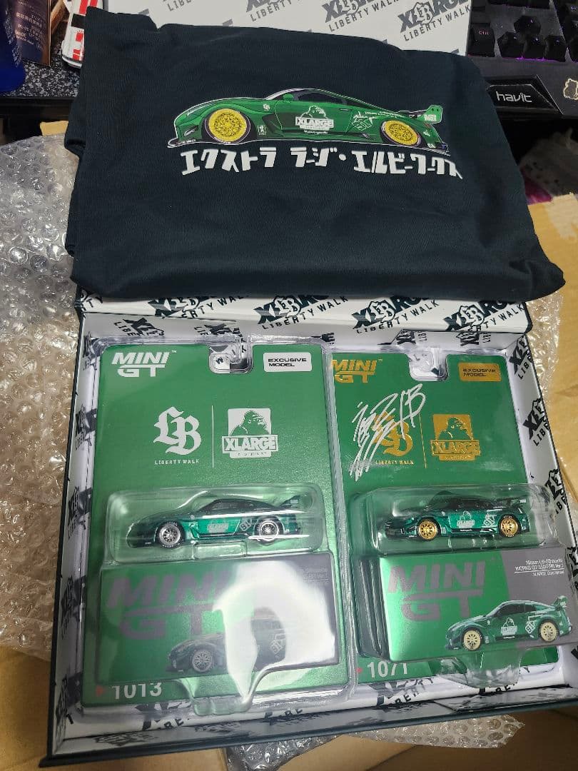MINI GT ミニカーセット サイン入り Tシャツ付き