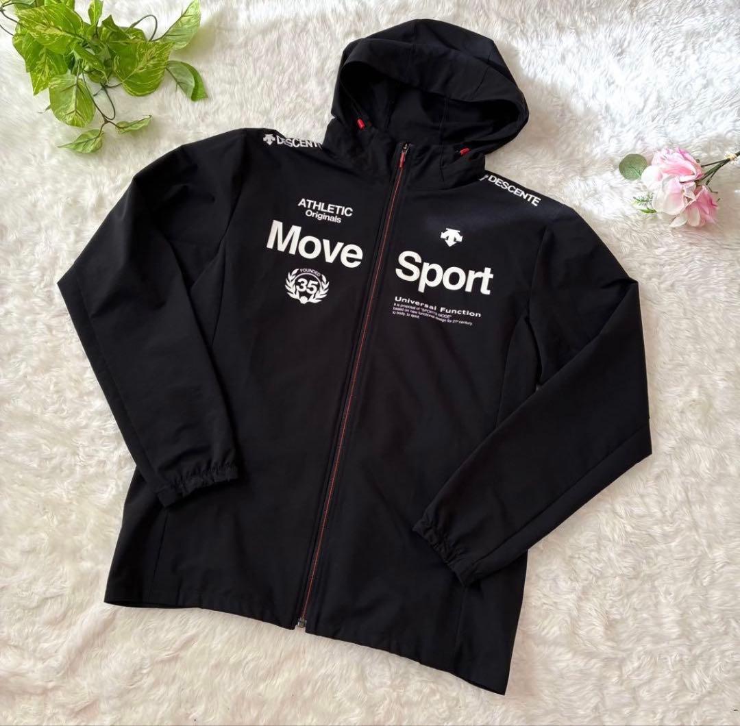 デサント トレーニングウエアMove Sport　上下セット黒O