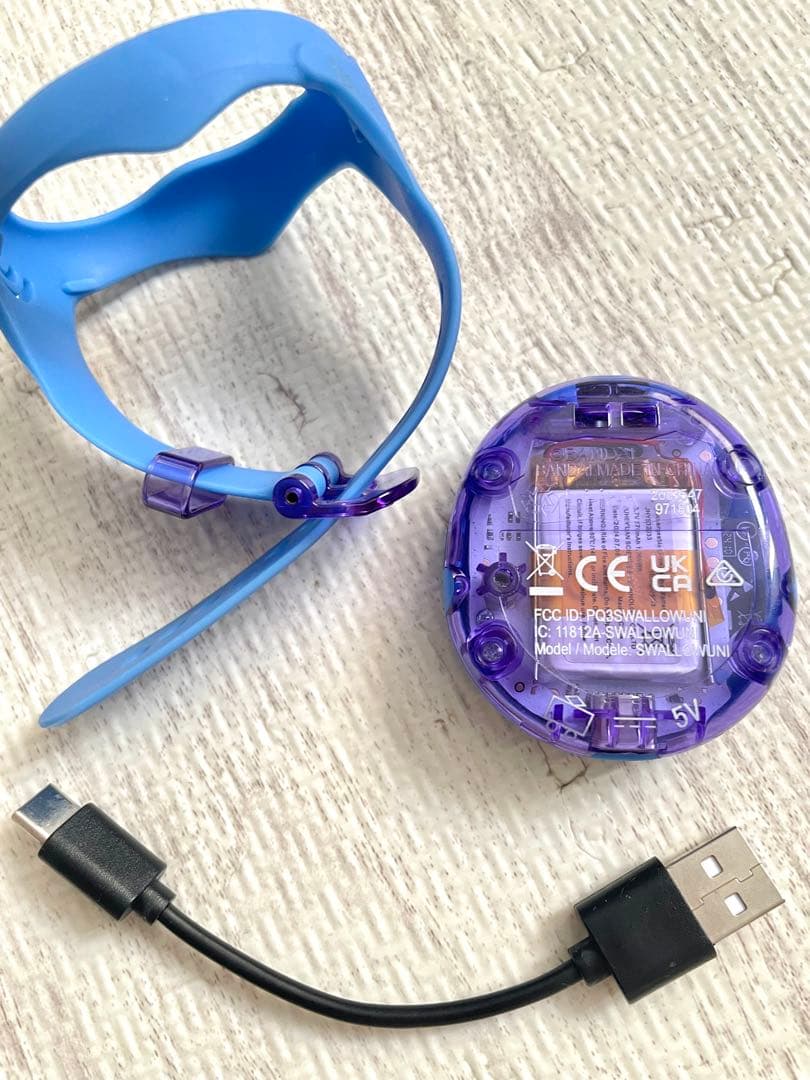 【Tamagotchi uni】たまごっち ユニ　ブルー　美品　起動確認済み◉
