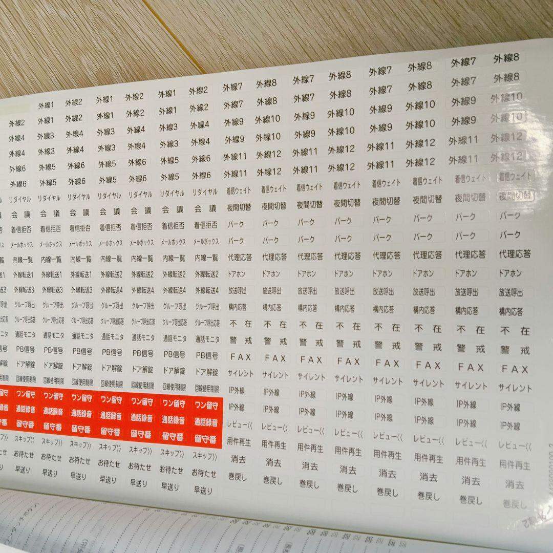 saxa PLAIA II 電話機セット　ビジネスフォン