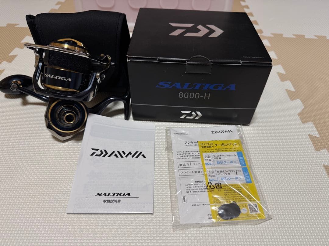 DAIWA SALTIGA 8000-H リール