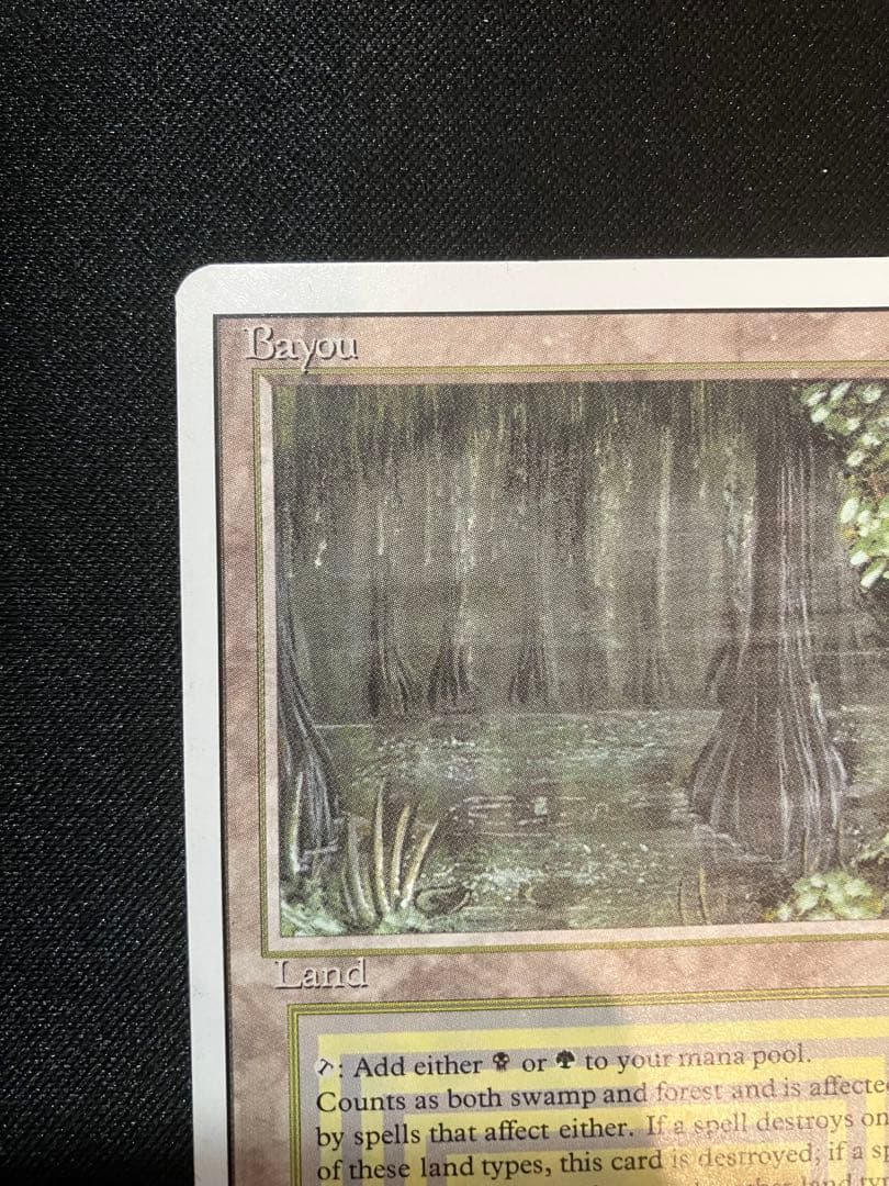 MTG Bayou デュアルランド