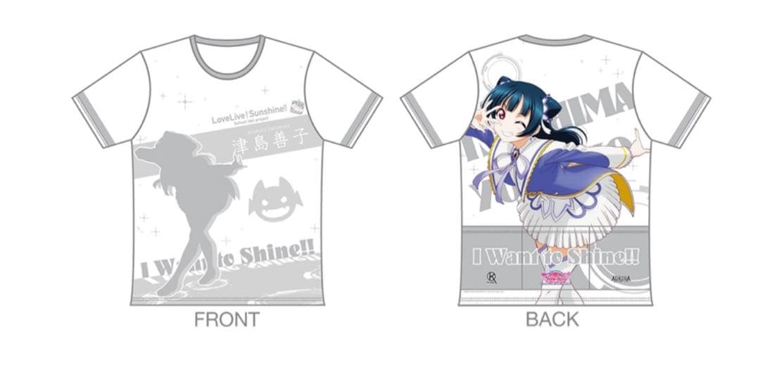 ラブライブ！ ツーリングTシャツ、3点セット
