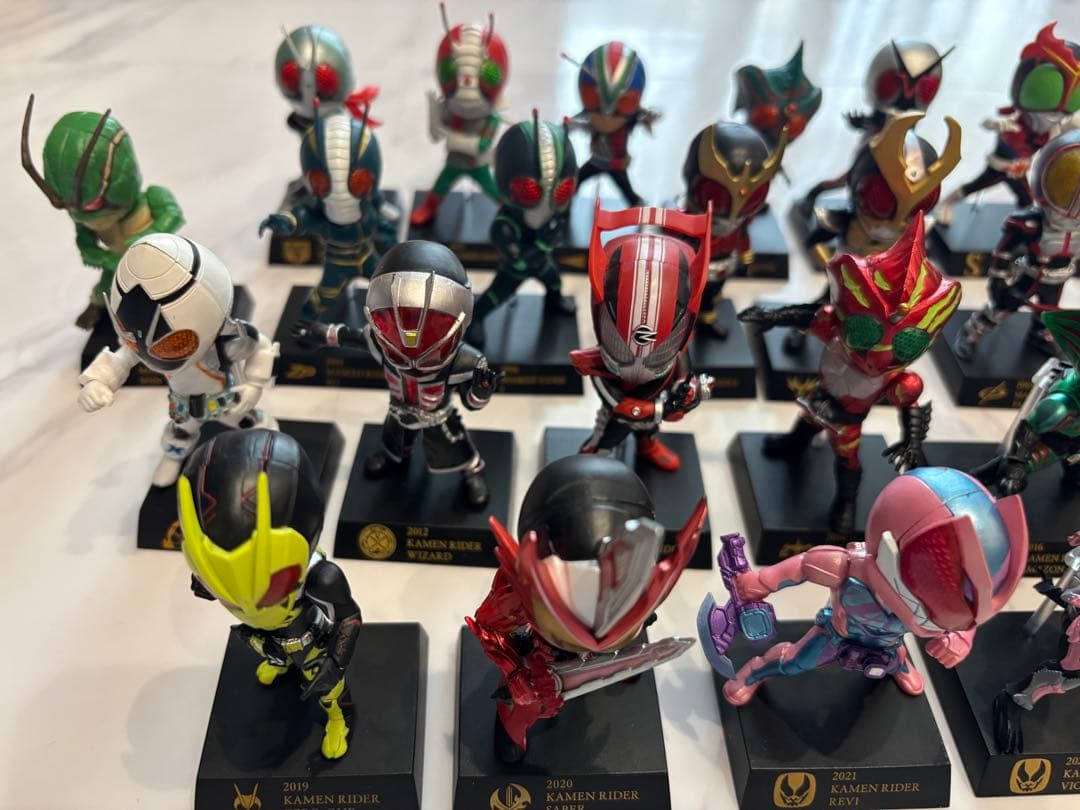 仮面ライダー　一番くじ　デフォルメクス　50周年