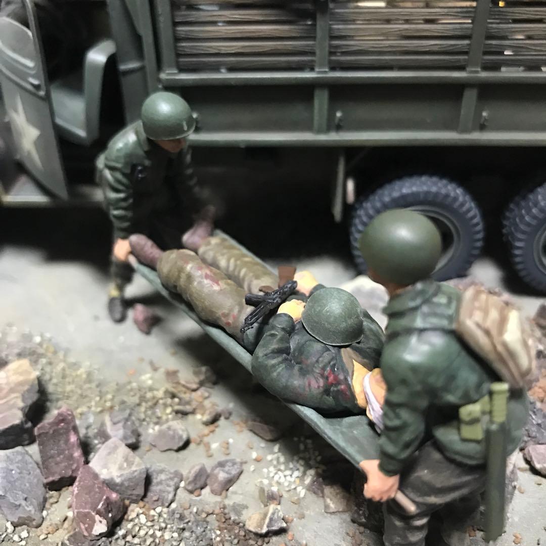1/35 スケール 軍用トラック 戦車 ディオラマ