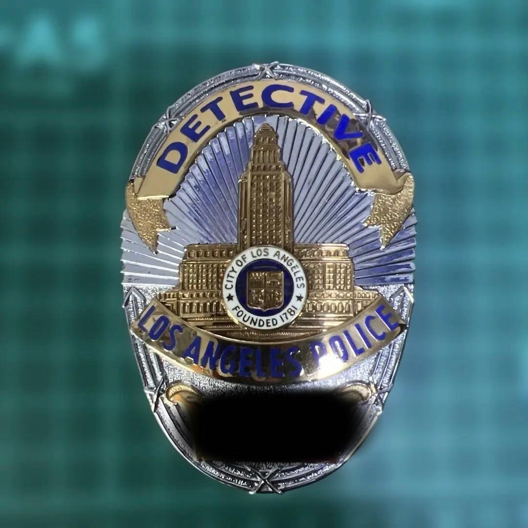 その他 LAPD DETECTIVE BADGE