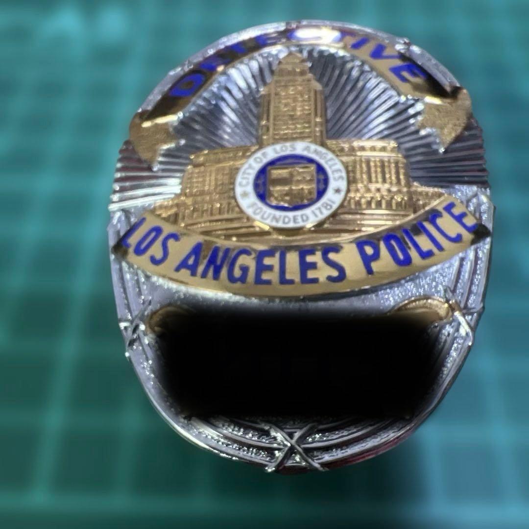その他 LAPD DETECTIVE BADGE