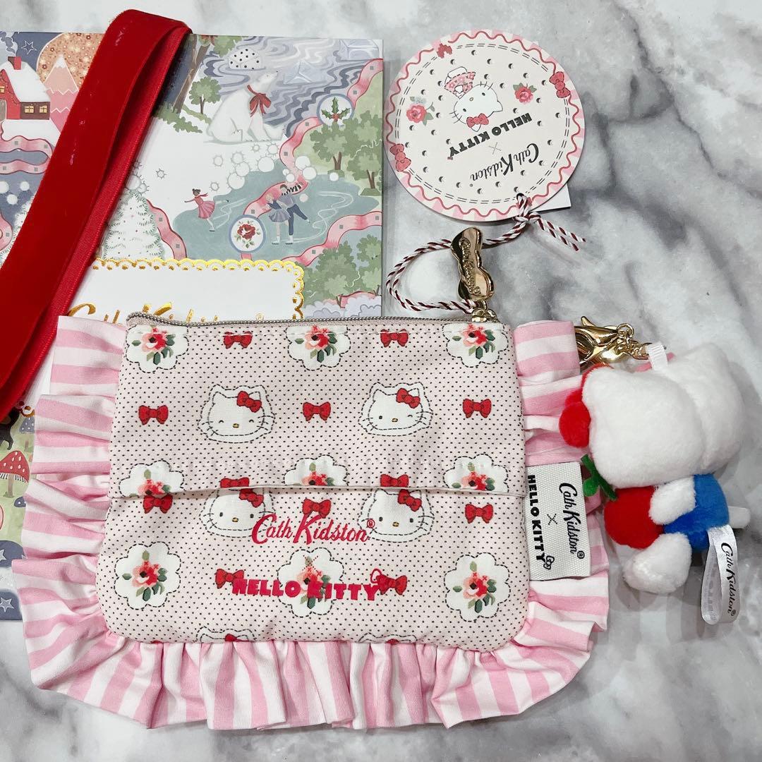 【新品】Cath Kidston × Hello Kitty ティッシュポーチ