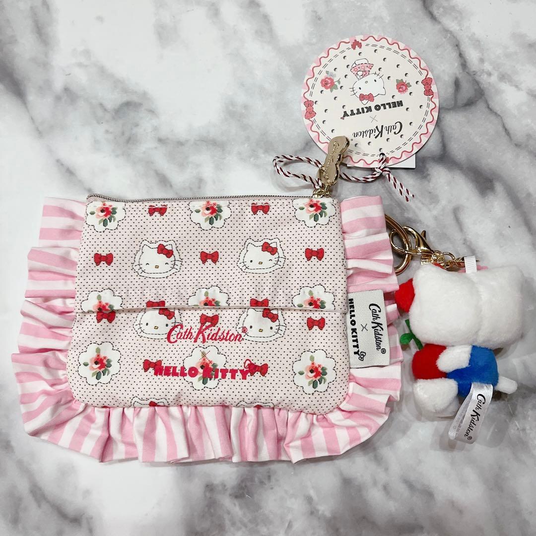 【新品】Cath Kidston × Hello Kitty ティッシュポーチ
