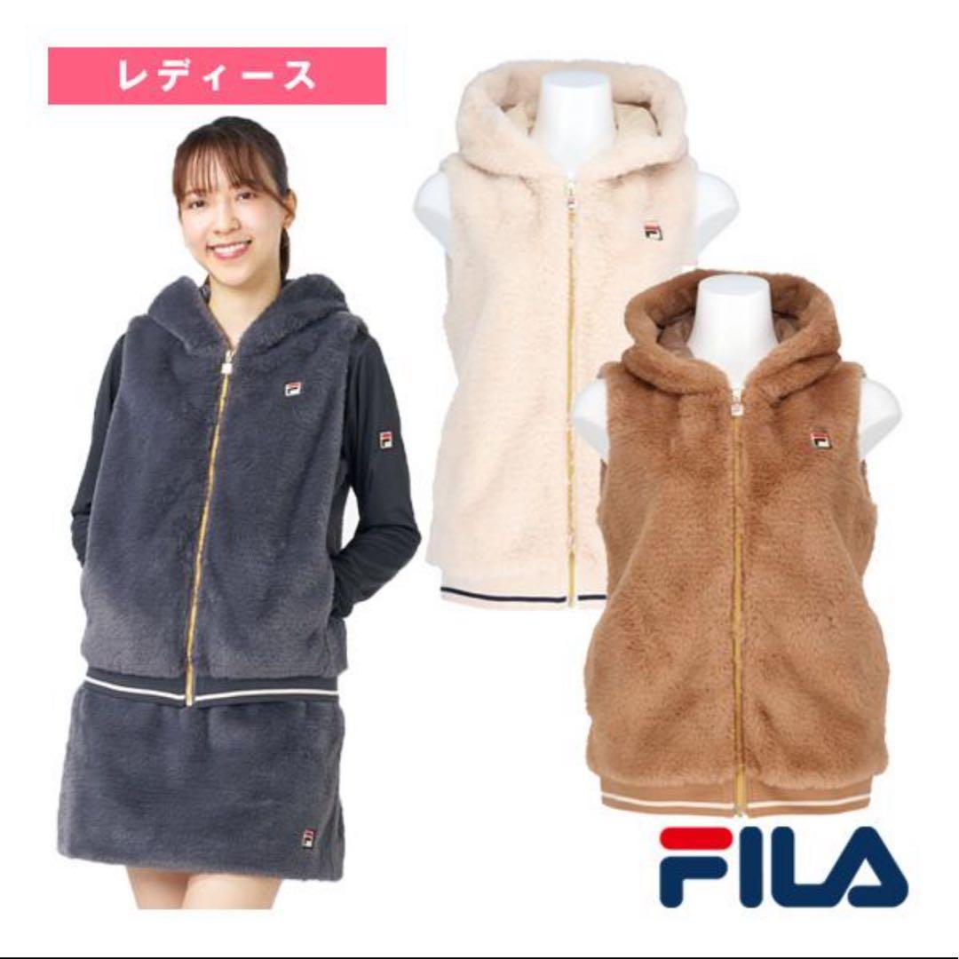 【新品未使用】 FILA テニス レディース ファーベスト グレー Mサイズ