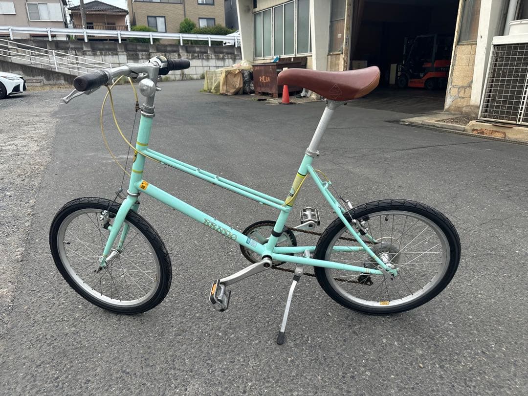 ミニベロ BRU NO自転車 ミントグリーン