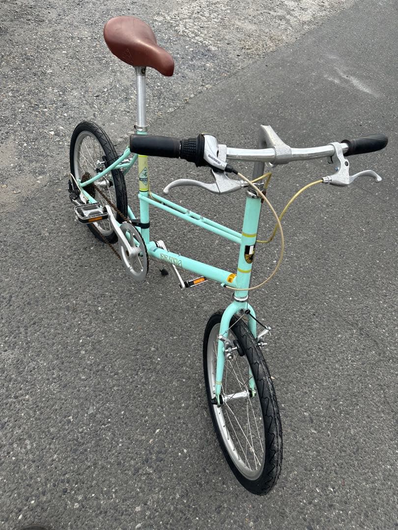 ミニベロ BRU NO自転車 ミントグリーン