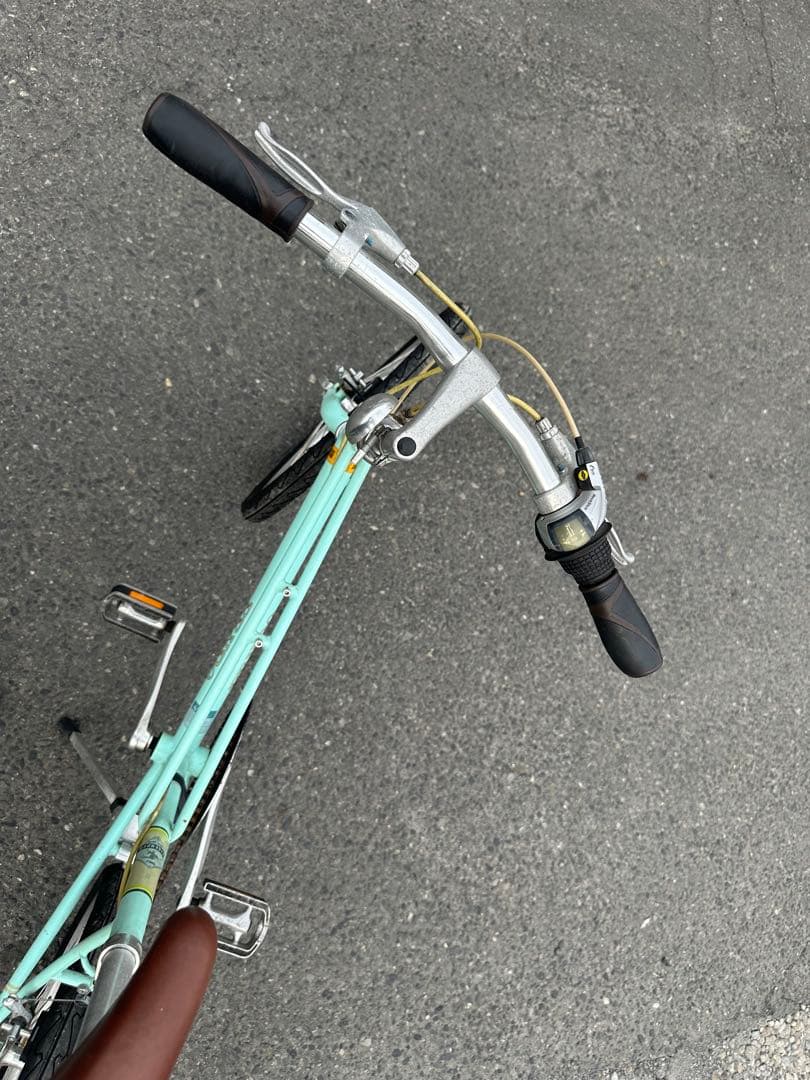 ミニベロ BRU NO自転車 ミントグリーン