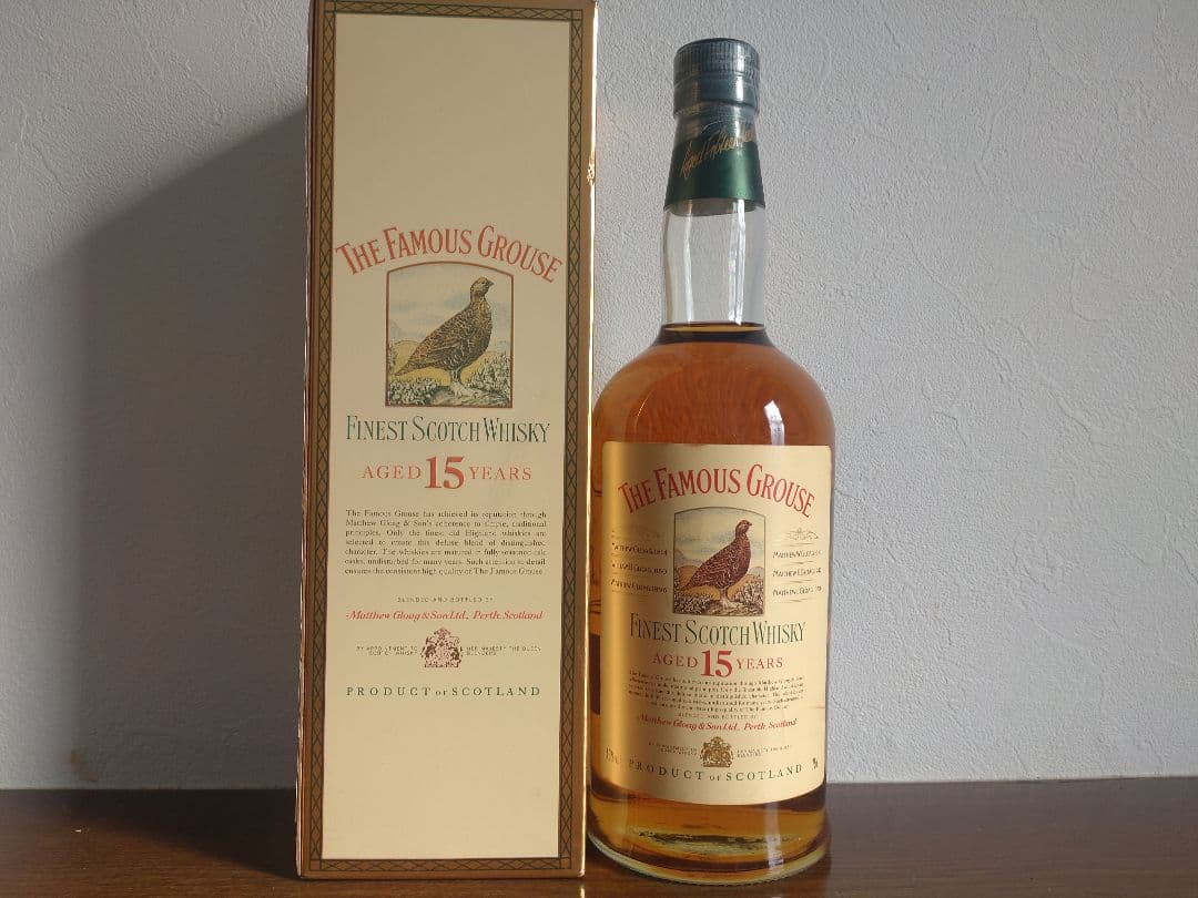フェイマスグラウスThe Famous Grouse 15 スコッチウイスキー
