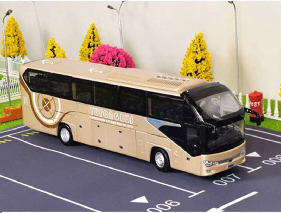 1:42 Yutong Bus 新世代高速バス模型バス オリジナル