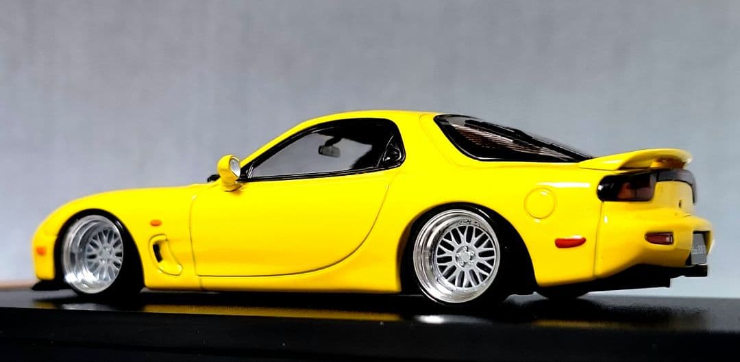 1/43　マツダ　RX-7改　FD3S　BBS-LM　ホイール　アルミ製　深リム