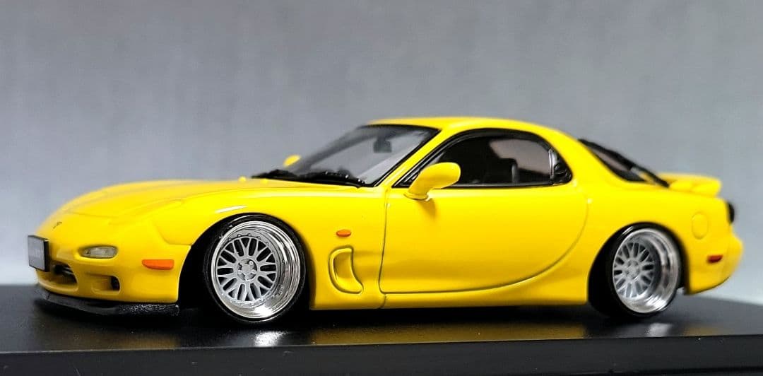 1/43　マツダ　RX-7改　FD3S　BBS-LM　ホイール　アルミ製　深リム