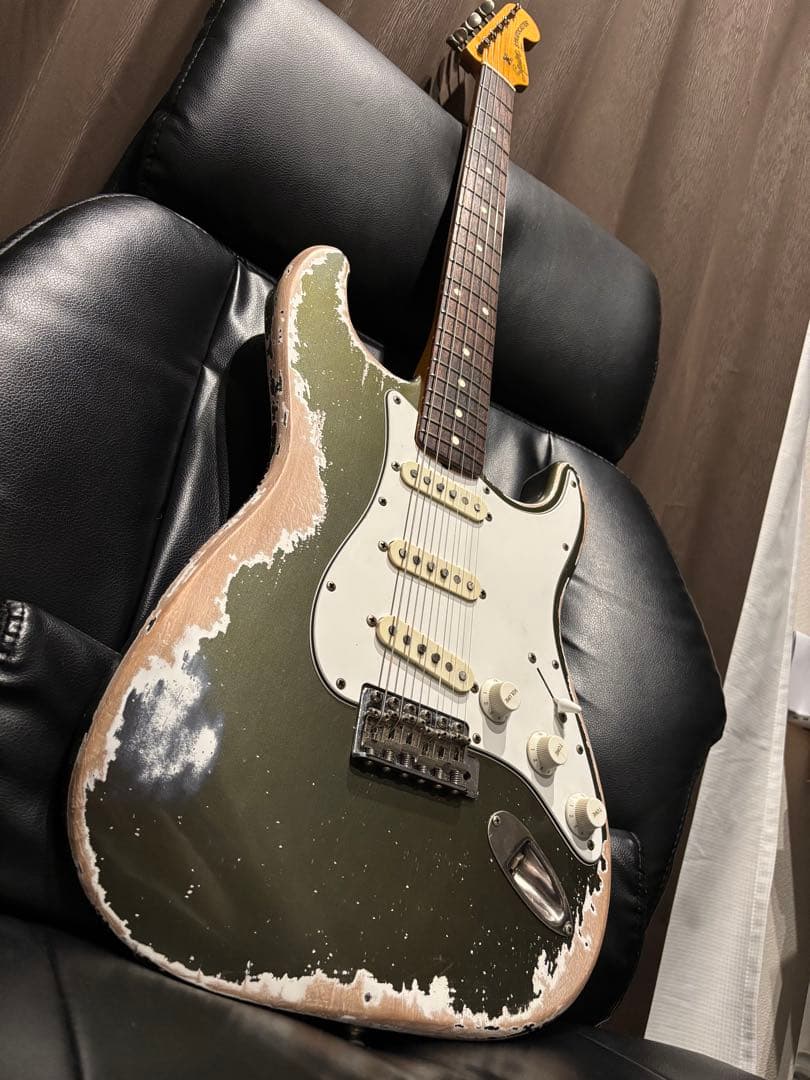 1980年代　Squier Stratocaster JVシリアル
