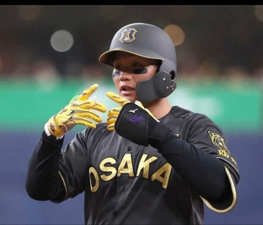 阪神タイガース　ユニフォーム　　　　ブラックダイナマイト　Oサイズ　未開封