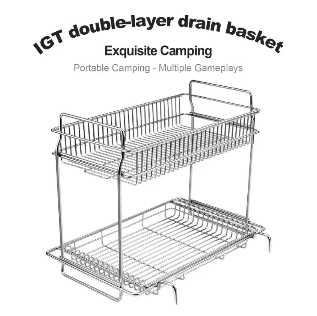 セパレートIGT ステンレスダブルサイドラック スノーピーク peak