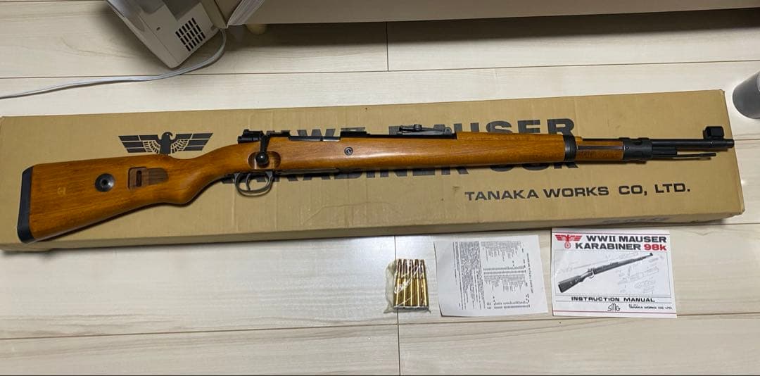 の*ん様 希少　TANAKA タナカ　モーゼル　KAR98k モデルガン　リアル