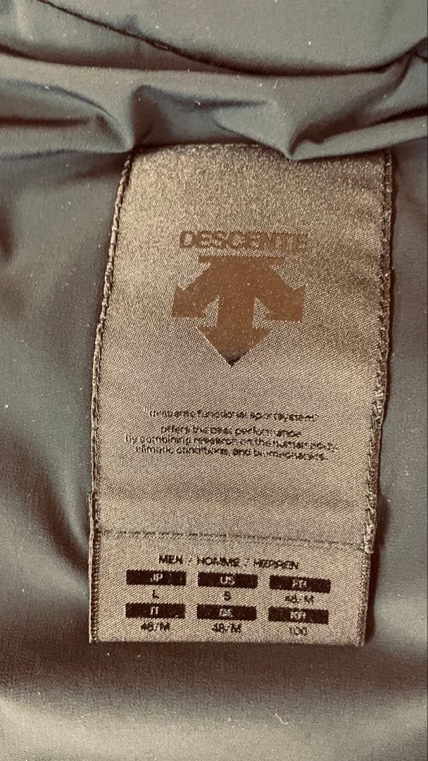DESCENTE デサント モバイルサーモ中綿ベスト　オルテライン　ゴルフ　L